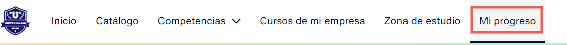 ¿Qué puedo encontrar en la sección Mi Progreso? – Ubits Learning Solutions